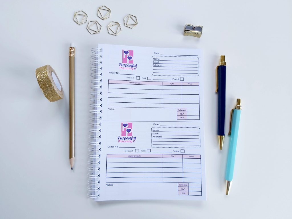 Business Custom Order Book