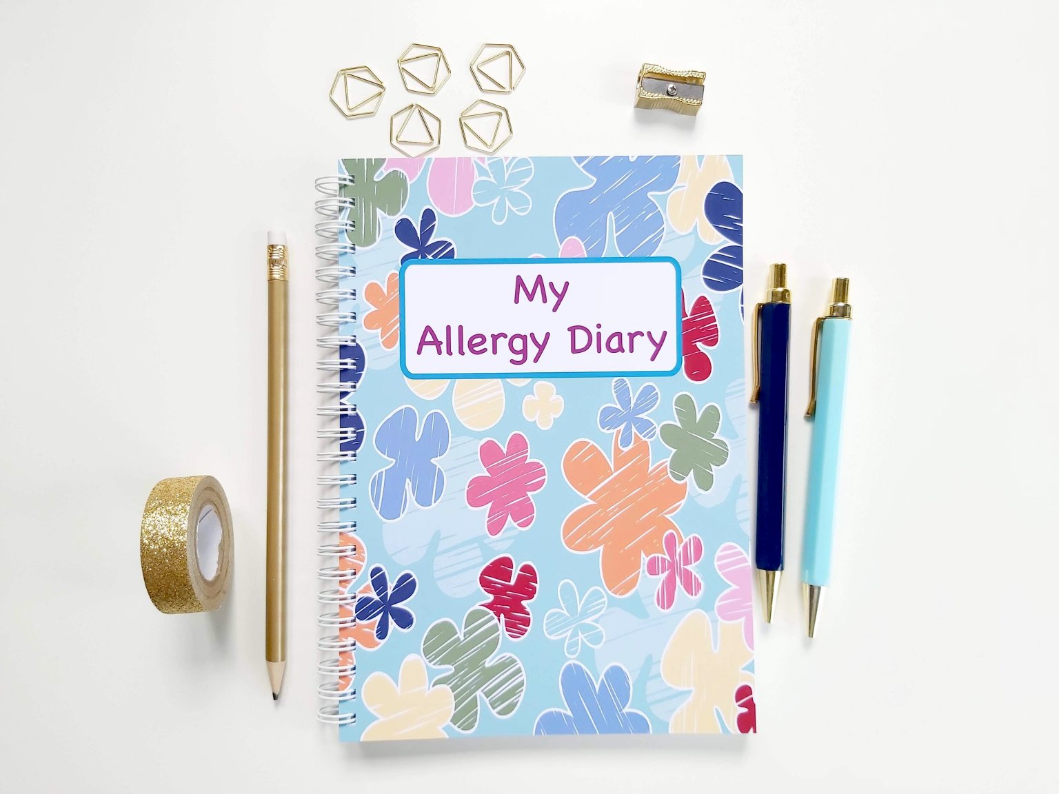 Allergy Diary Book Journal