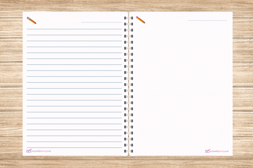 Thank You Personalised Teacher Notebook Gift