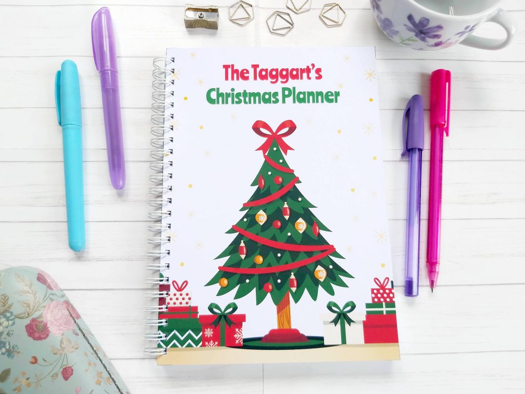 Christmas Planner Organiser Notebook