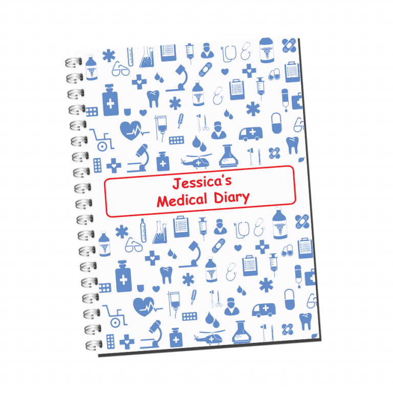 Personal Family Health Medical Diary Planner