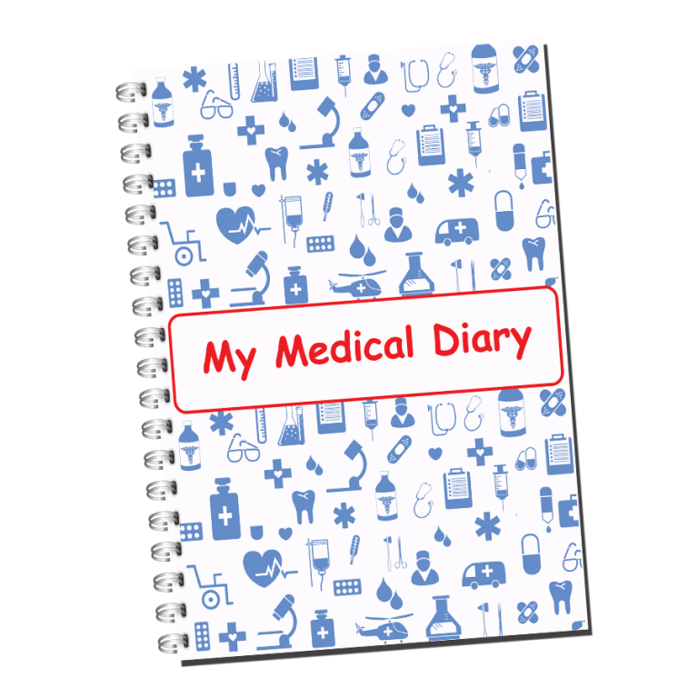 Personal Family Health Medical Diary Planner