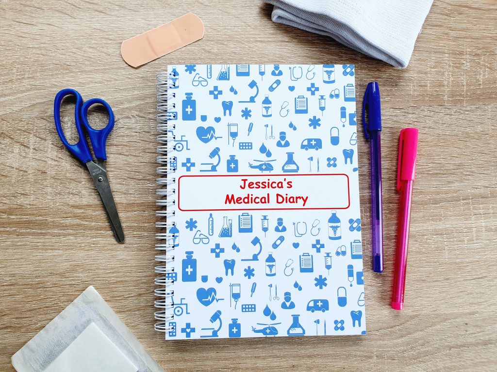 Personal Family Health Medical Diary Planner