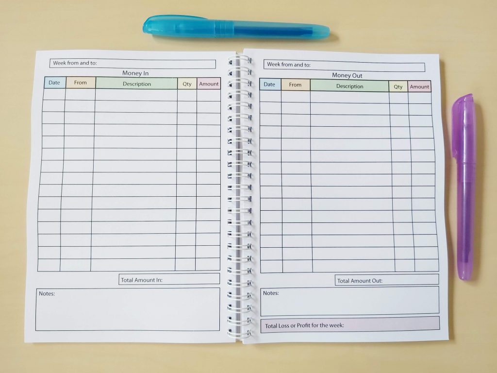 Business Custom Accounts Book