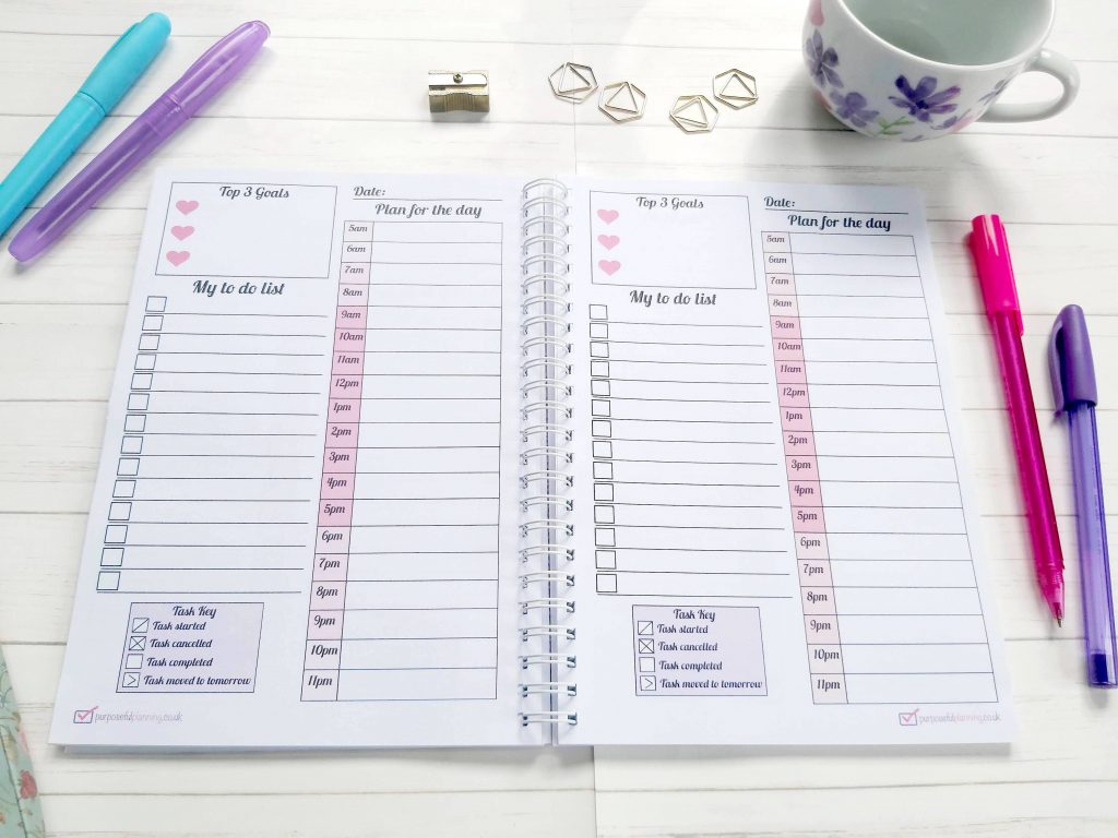 My Daily Planner Notebook