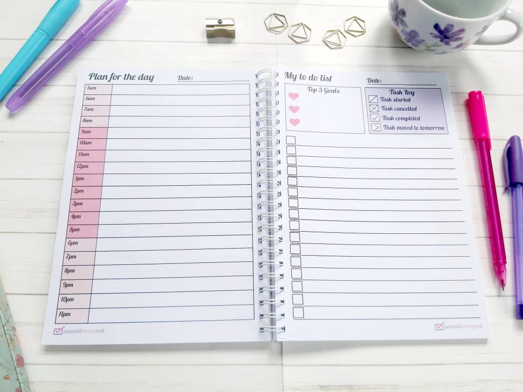 My Daily Planner Notebook