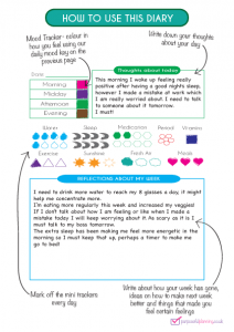 Mental Health Diary Journal