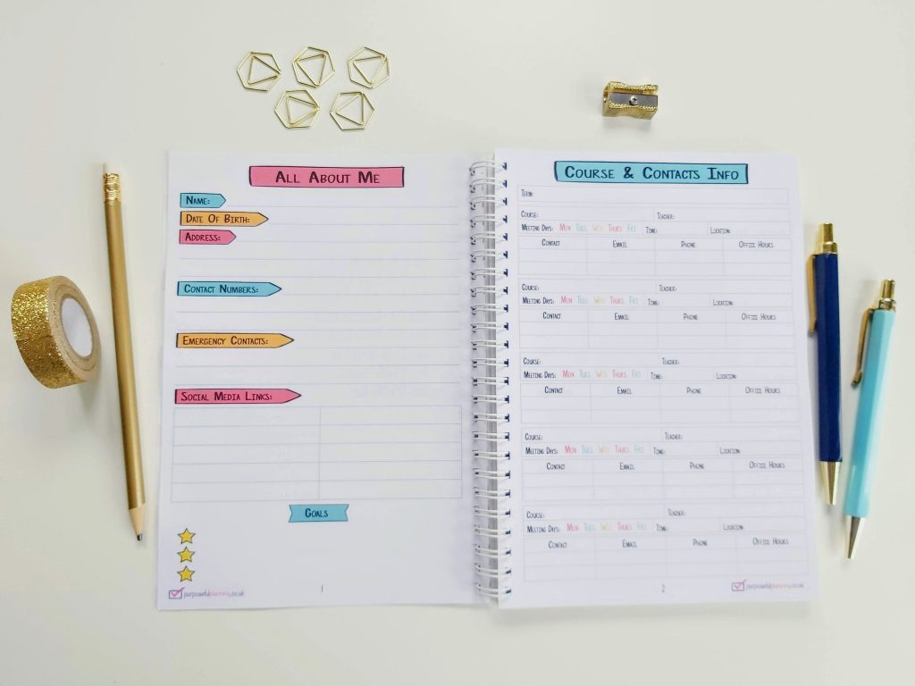 5 Easy Steps On How To Use A Student Planner
