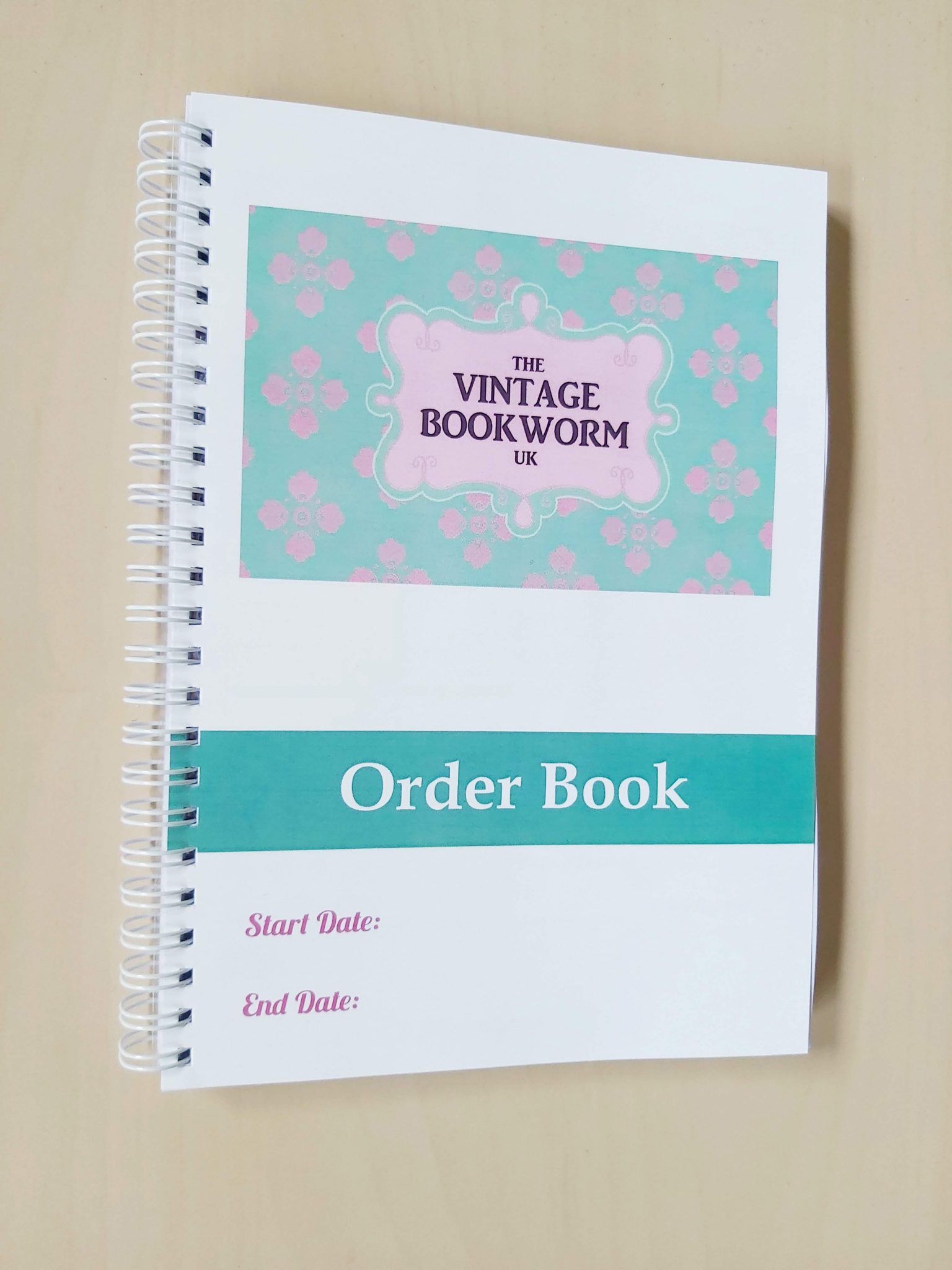 Business Custom Order Book