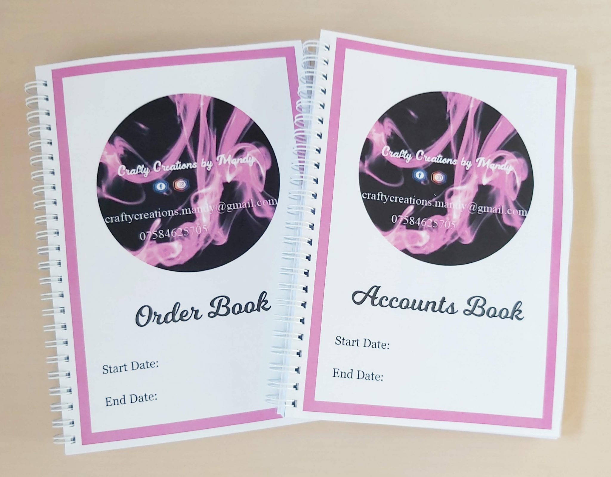 Business Custom Order Book