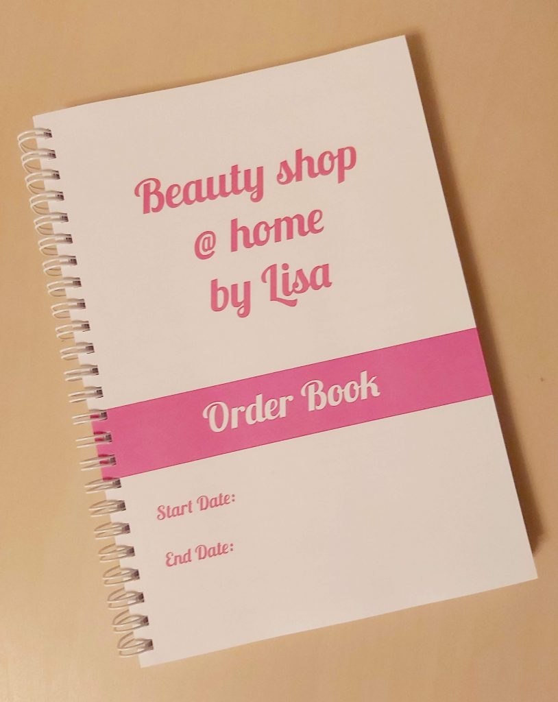 Business Custom Order Book