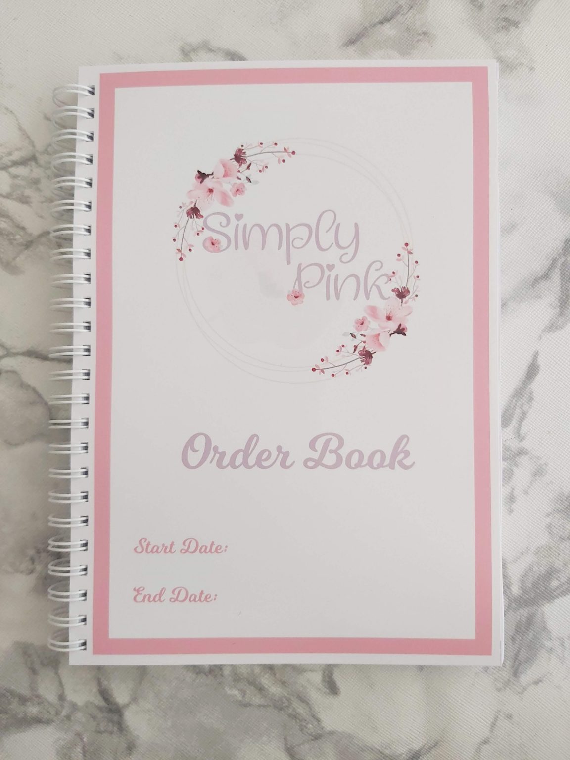 Business Custom Order Book