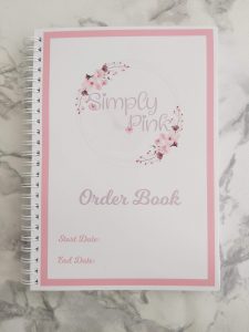 Business Custom Order Book