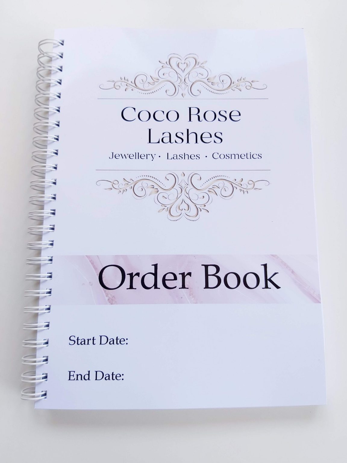 Business Custom Order Book