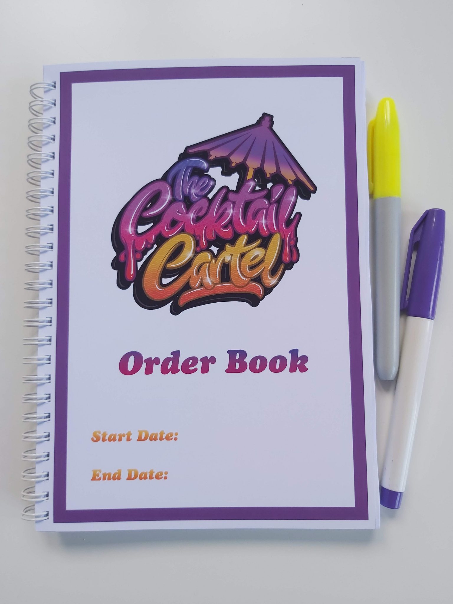 Business Custom Order Book