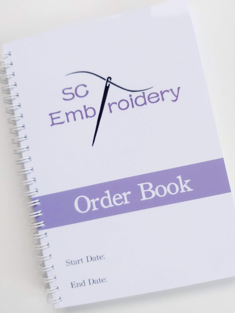 Business Custom Order Book