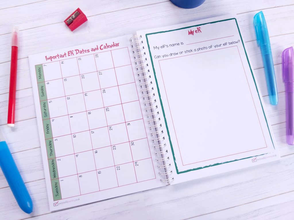 The Adventures of My Elf Journal Book