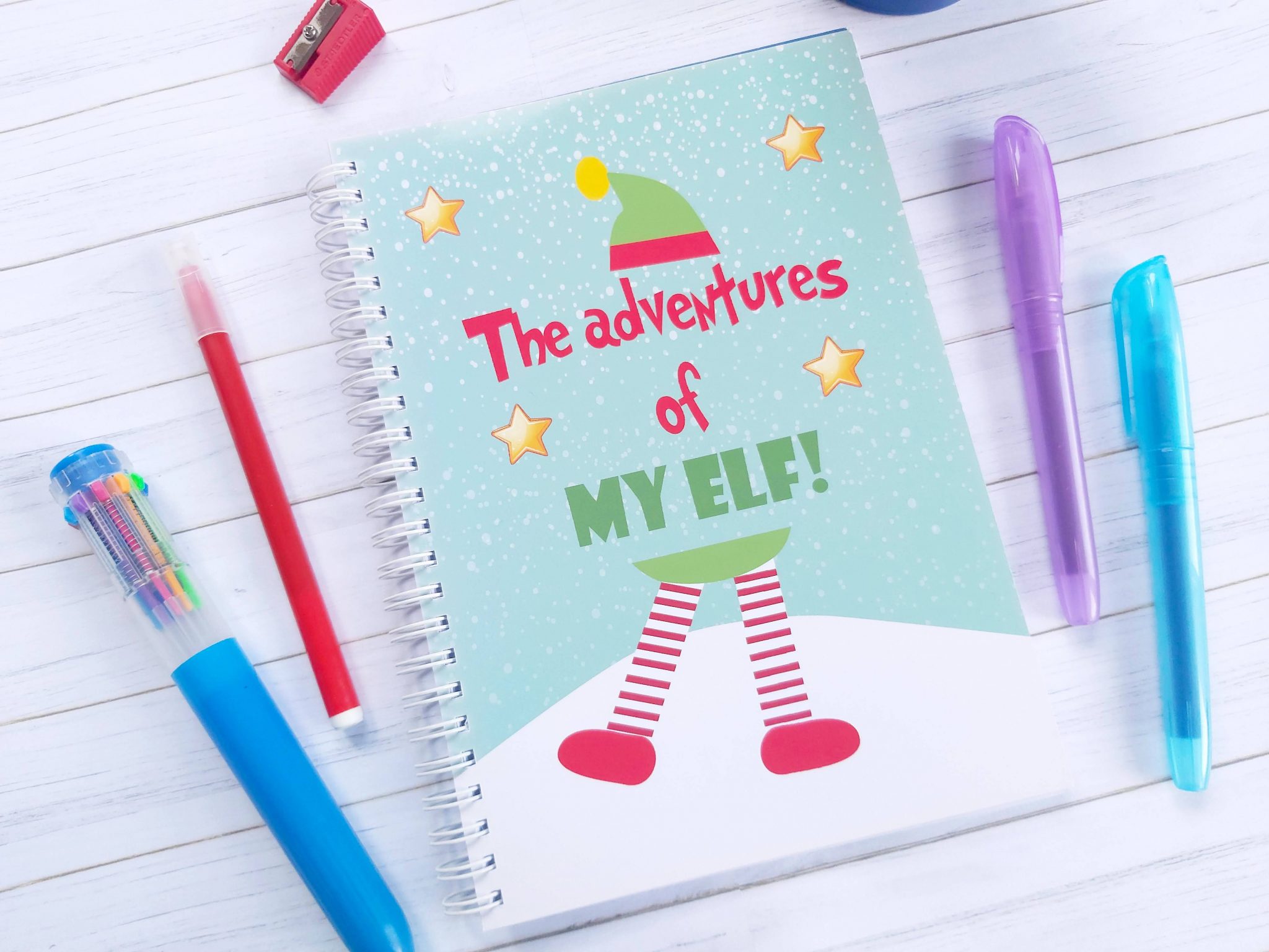 The Adventures of My Elf Journal Book
