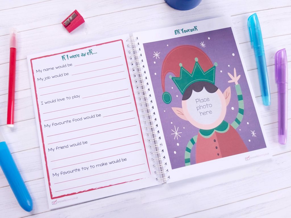 The Adventures of My Elf Journal Book