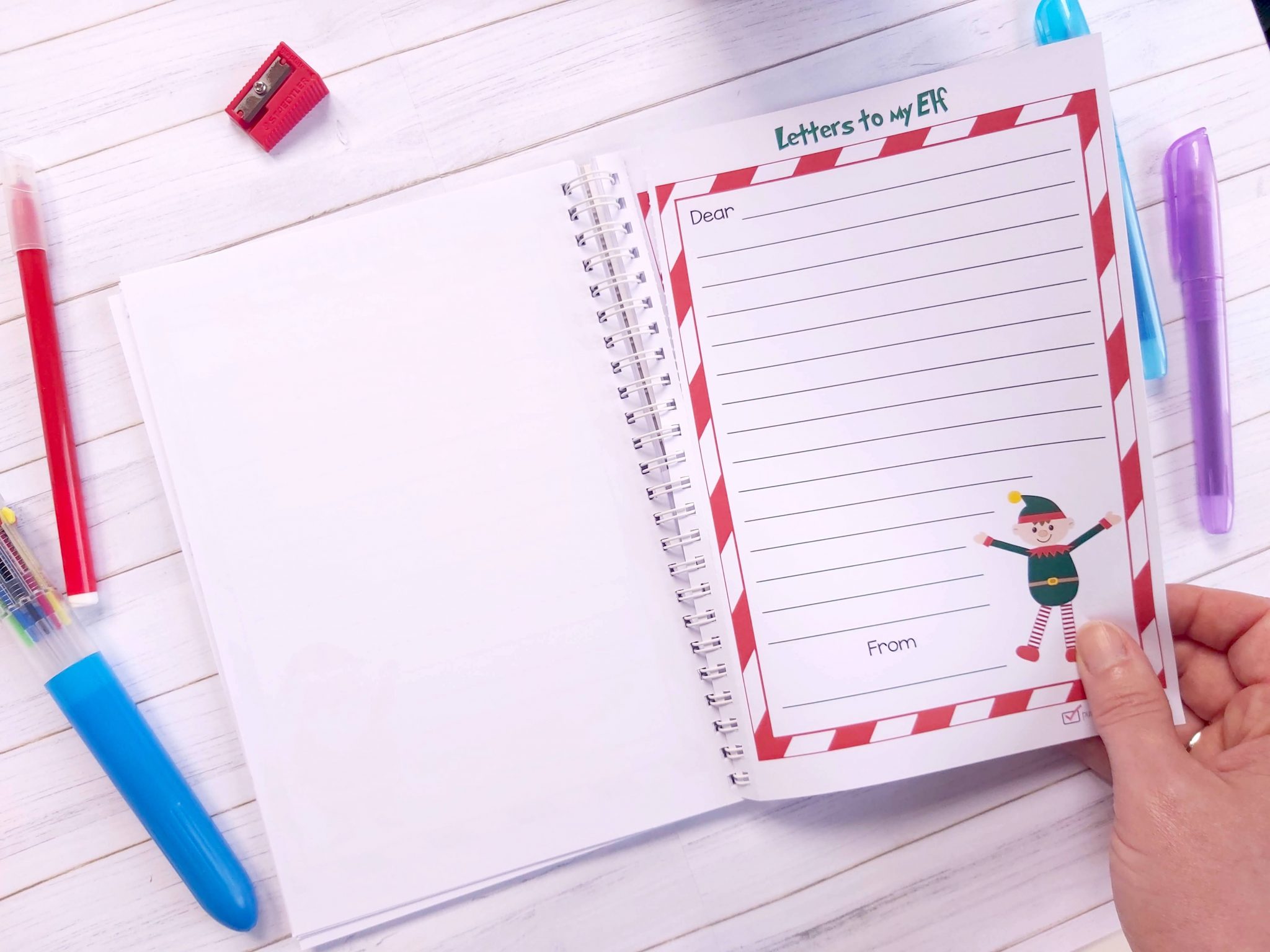 The Adventures of My Elf Journal Book