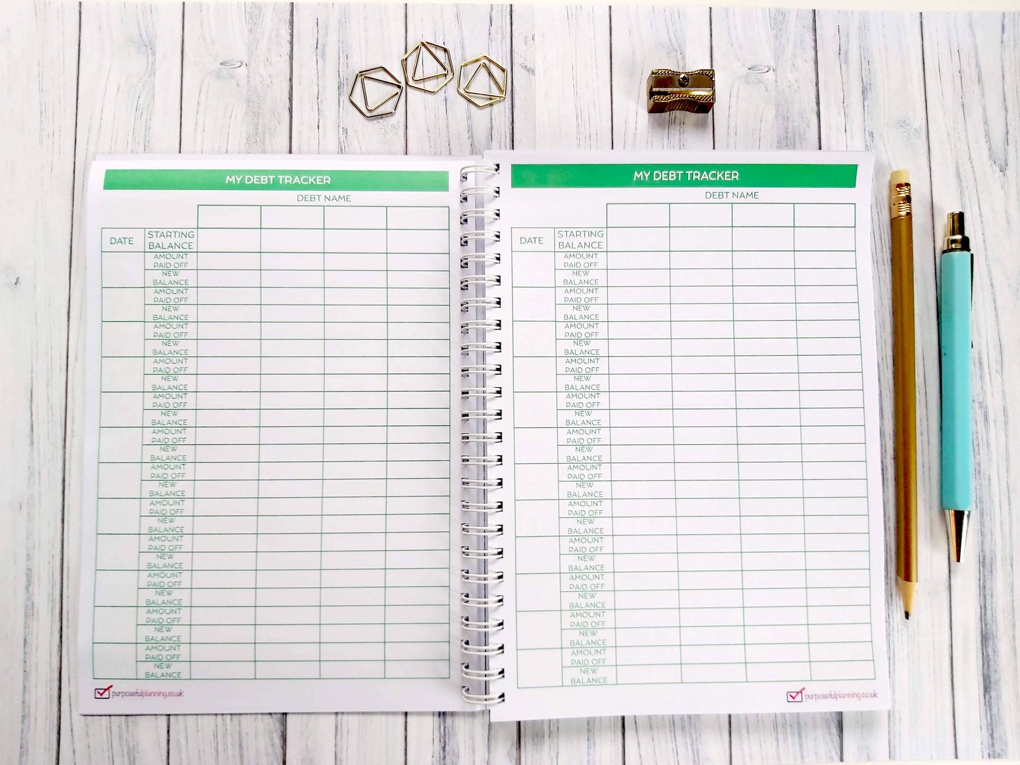 Budget Planner Notebook