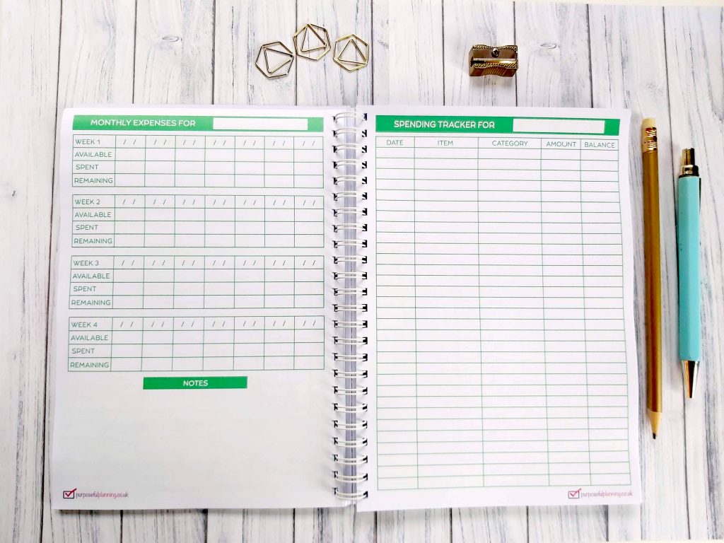 Budget Planner Notebook