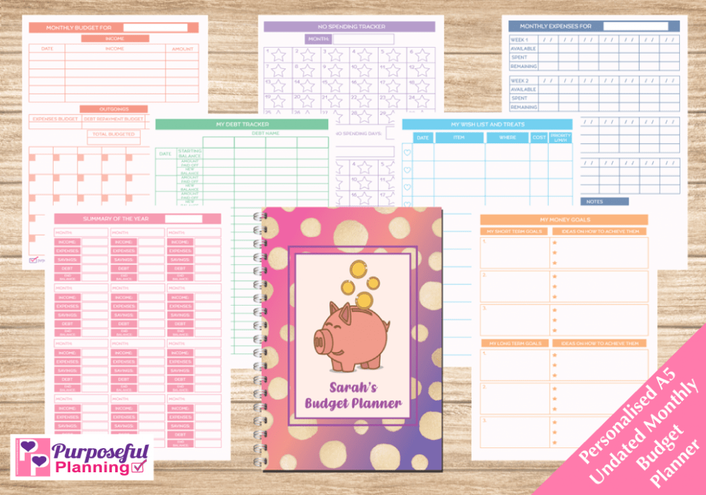 Budget Planner Notebook
