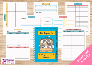 Holiday and Travel Planner Notebook