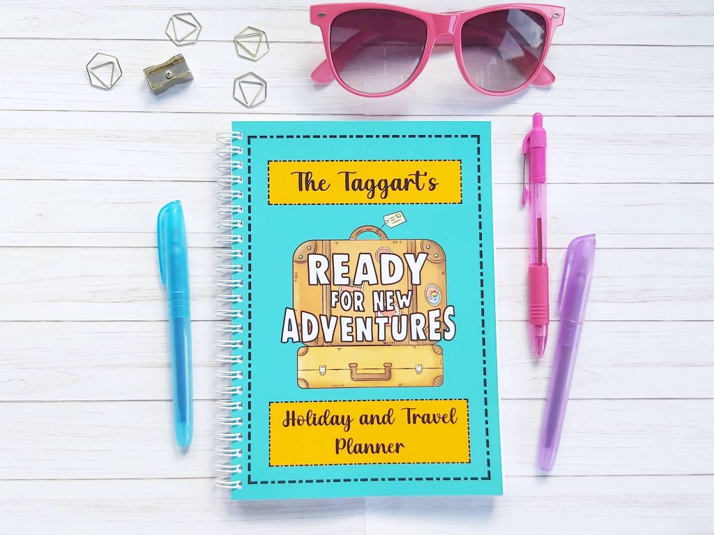 Holiday and Travel Planner Notebook